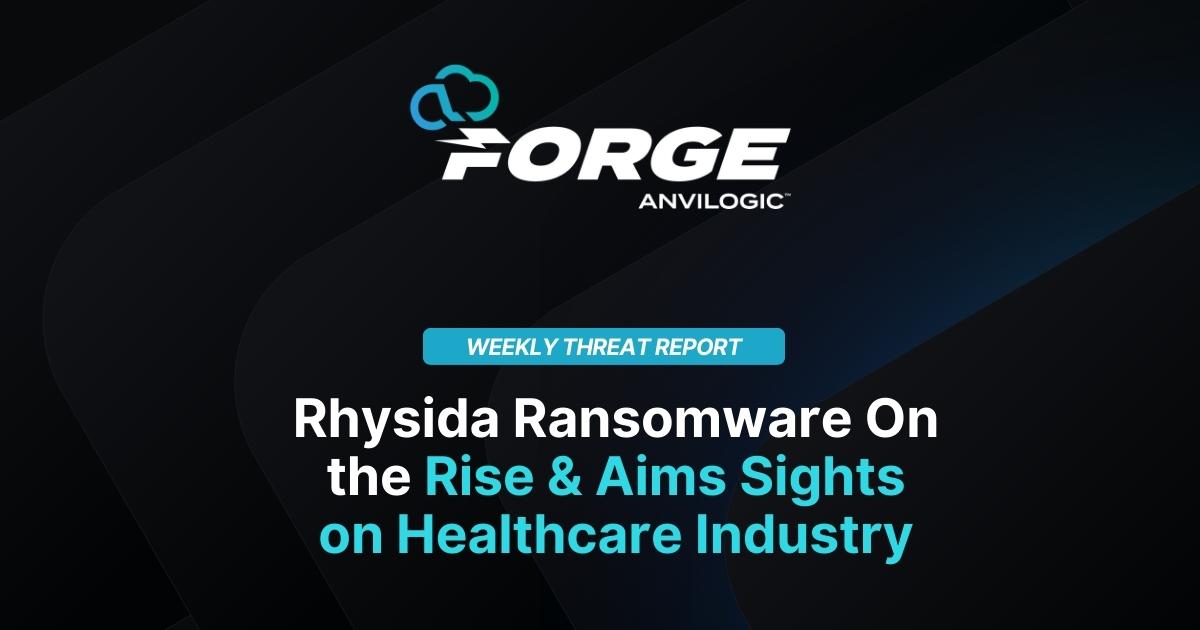 Rhysida Ransomware Targets Healthcare - Trend Micro 2023